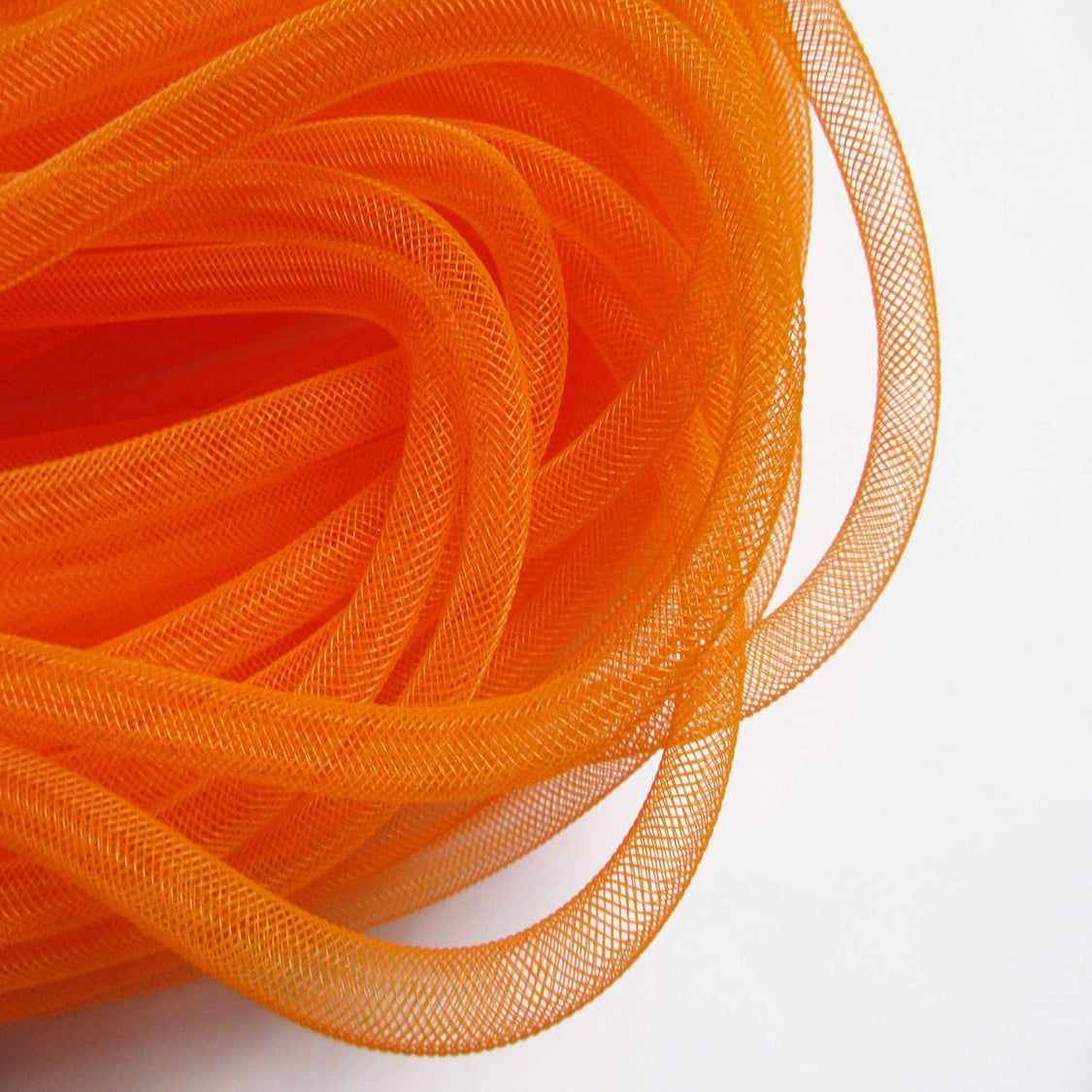 25 Yards Solid Mesh Tube Deco Flex 8mm 3/8 Inch(NO FOIL)| YYCRAFT