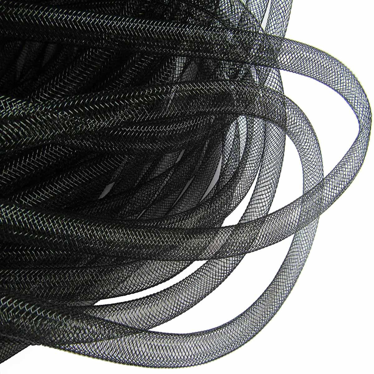 25 Yards Solid Mesh Tube Deco Flex for Wreaths Cyberlox CRIN Crafts 8m ...